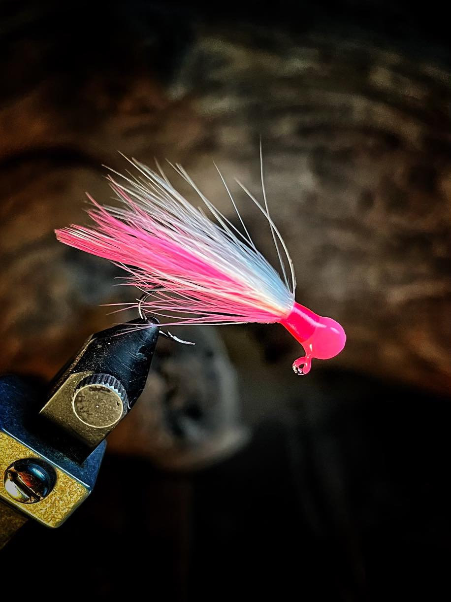 Pink/White Pink Head - Widowmaker Custom Jigs